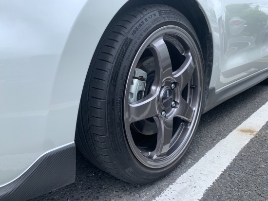 スズキ スイフトスポーツ(ZC33S)エンケイ PF05 ホイール交換！！｜タイヤ市場加須店｜タイヤ・スタッドレス・オールシーズンが安いタイヤ専門店